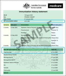 Australian Immunisation Register update - Gold Coast Primary Health Network